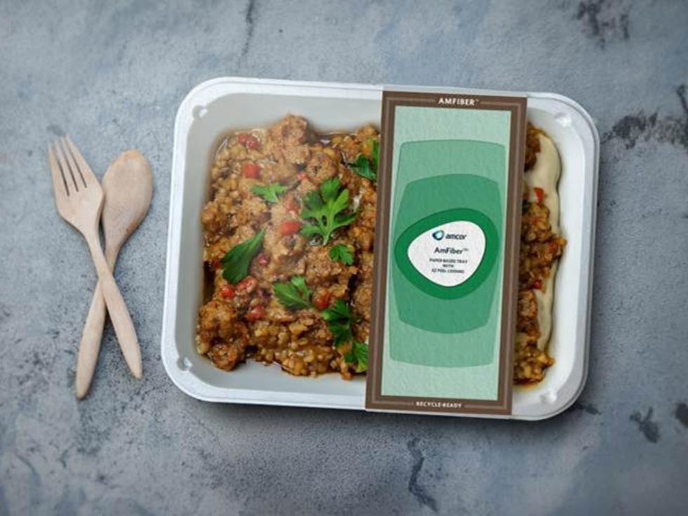 Amcor collaborates with Metsä Group and G. Mondini on fibre-based tray ...