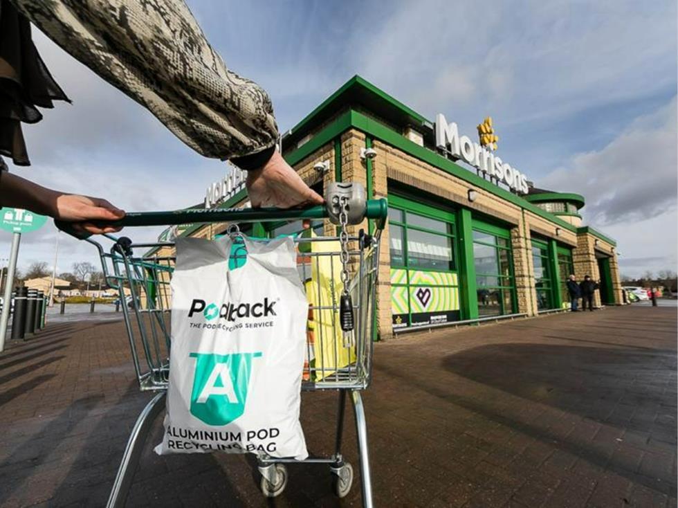 Podback and Morrisons scheme collects over 10 million coffee pods ...