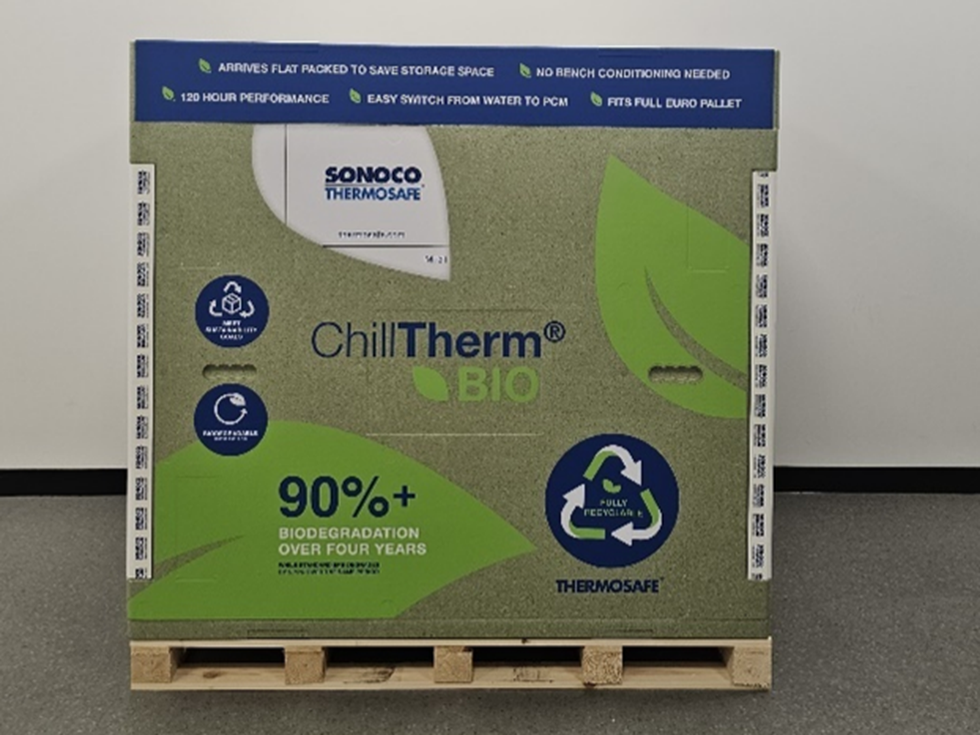 Biodegradable EPS pallet shipper revealed by ThermoSafe | Article ...