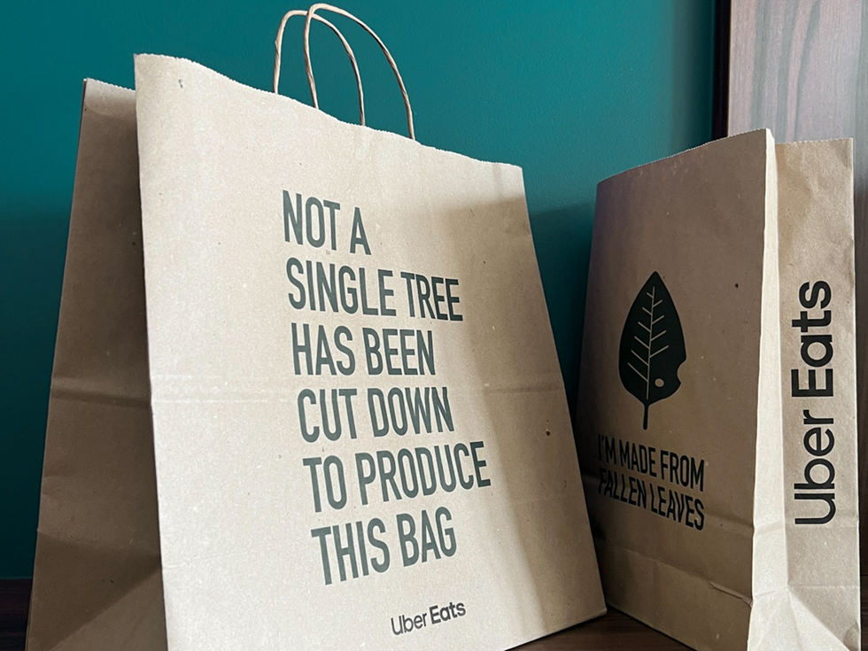 Releaf Paper takes part in Uber’s local restaurant initiative in Paris | Article | Packaging Europe